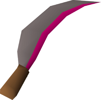 Red topaz machete | Old School RuneScape Wiki | Fandom