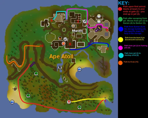 Monkey Madness I/Quick guide | Old School RuneScape Wiki | Fandom