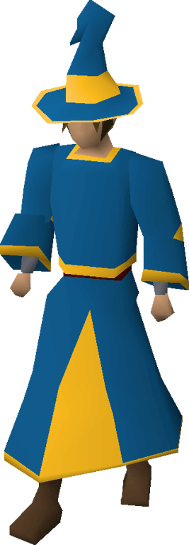 Blue wizard hat (g) | Old School RuneScape Wiki | Fandom