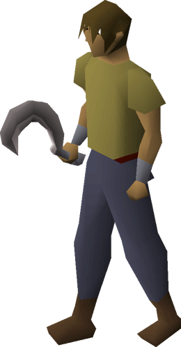 Silver sickle (b) | Old School RuneScape Wiki | Fandom