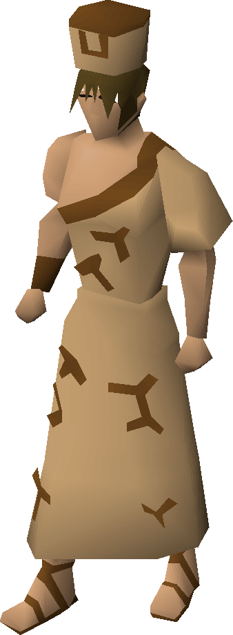 Villager robe (brown) | Old School RuneScape Wiki | Fandom