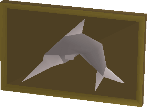 Mounted swordfish | Old School RuneScape Wiki | Fandom