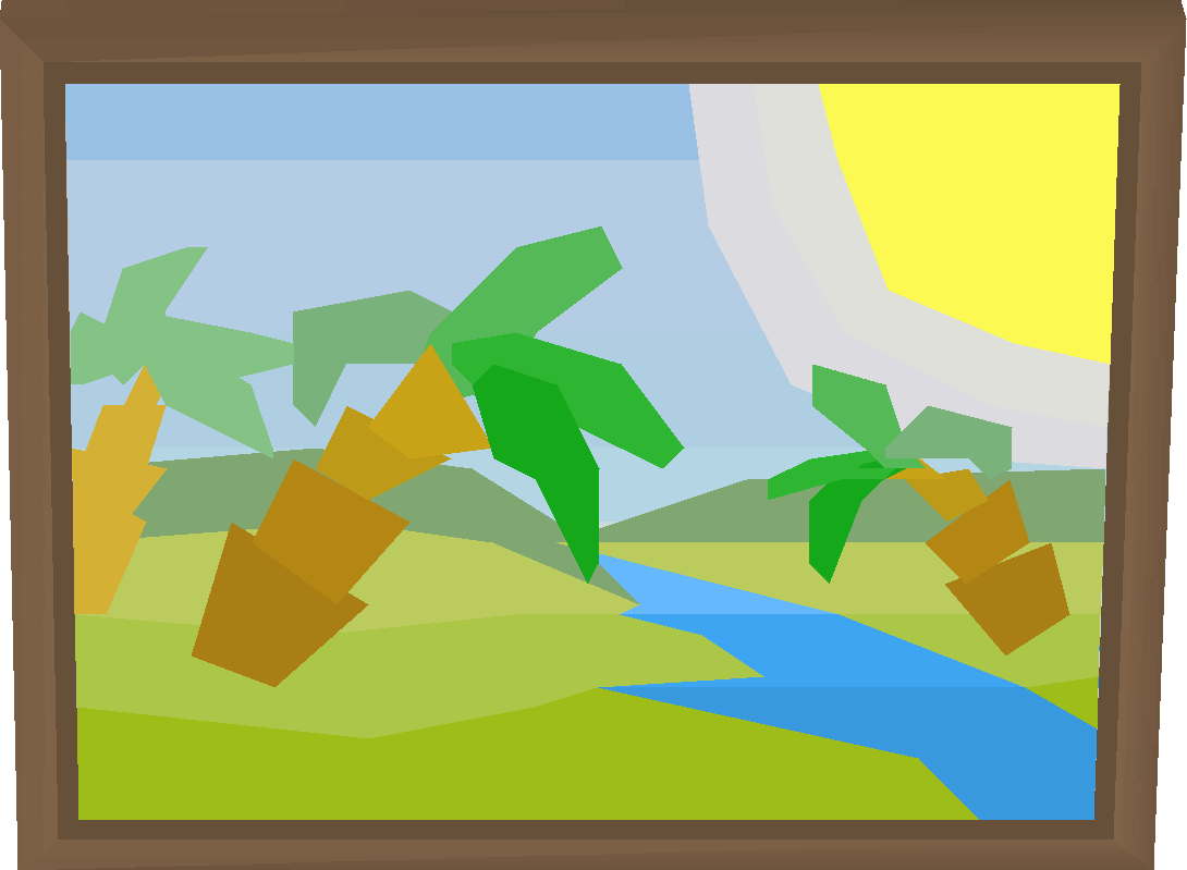 Karamja painting | Old School RuneScape Wiki | Fandom