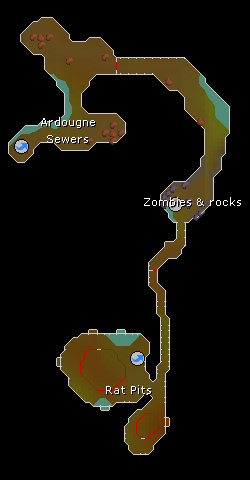 Ardougne Sewers mine | Old School RuneScape Wiki | Fandom