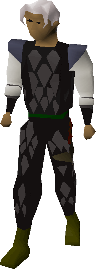 Black dragonhide armour | Old School RuneScape Wiki | Fandom