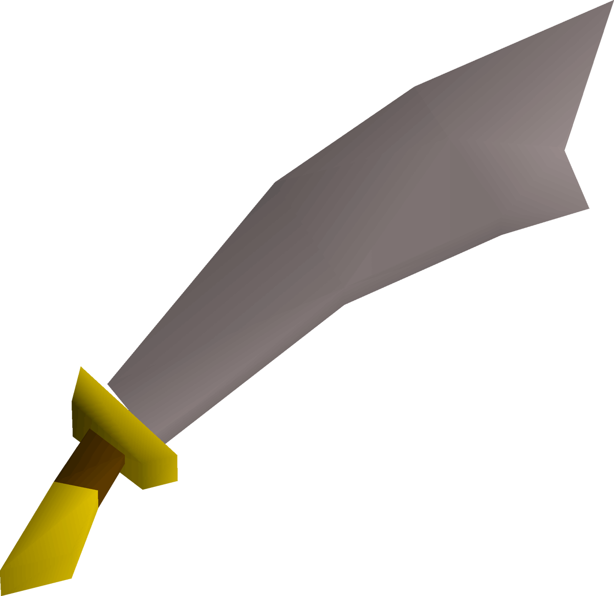 Steel scimitar | Old School RuneScape Wiki | Fandom