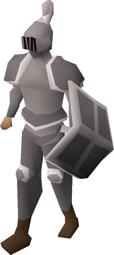 Steel trimmed set (lg) | Old School RuneScape Wiki | Fandom