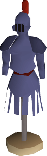 Mithril armour stand | Old School RuneScape Wiki | Fandom