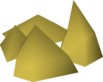 Gold rock | Old School RuneScape Wiki | Fandom