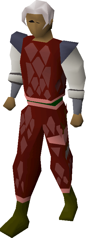 Red d'hide trimmed armour | Old School RuneScape Wiki | Fandom