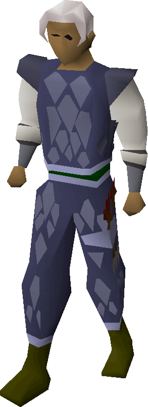 Blue d'hide trimmed armour | Old School RuneScape Wiki | Fandom