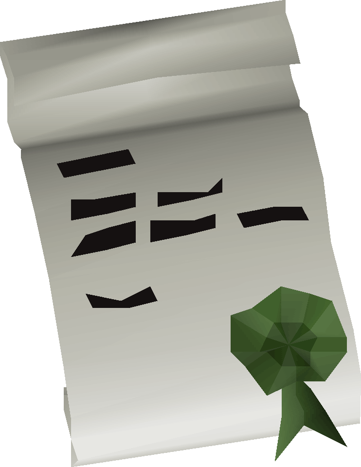 Level 1 certificate | Old School RuneScape Wiki | Fandom