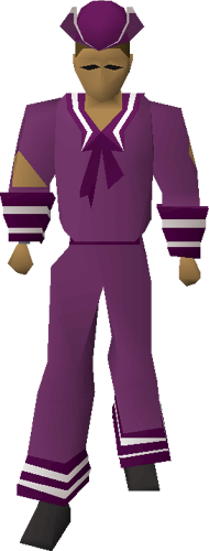 Purple naval shirt | Old School RuneScape Wiki | Fandom