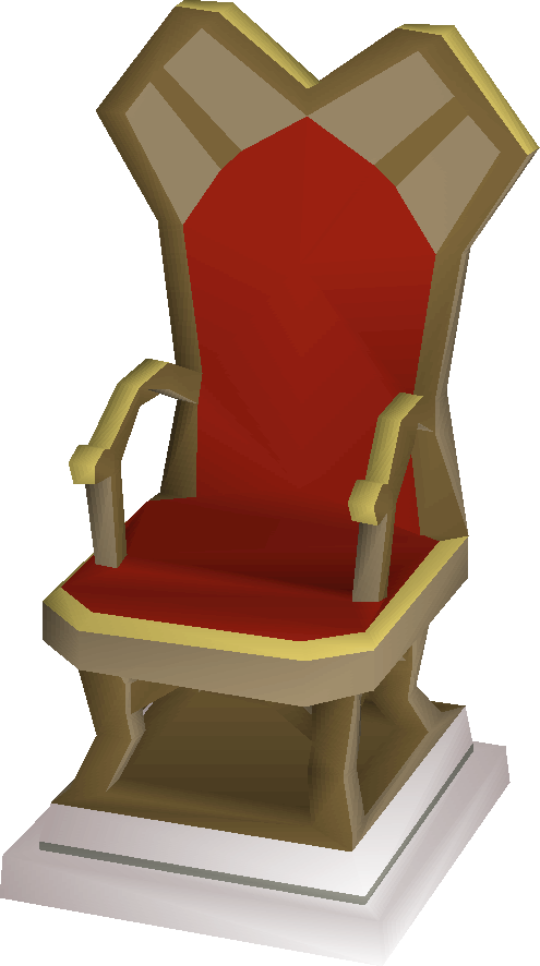 Teak throne | Old School RuneScape Wiki | Fandom