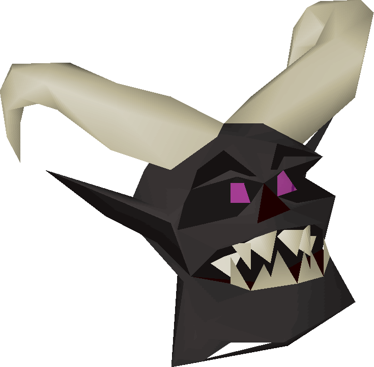 Black demon mask | Old School RuneScape Wiki | Fandom