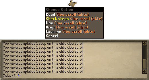 Clue Scroll Step Counter | Old School RuneScape Wiki | Fandom