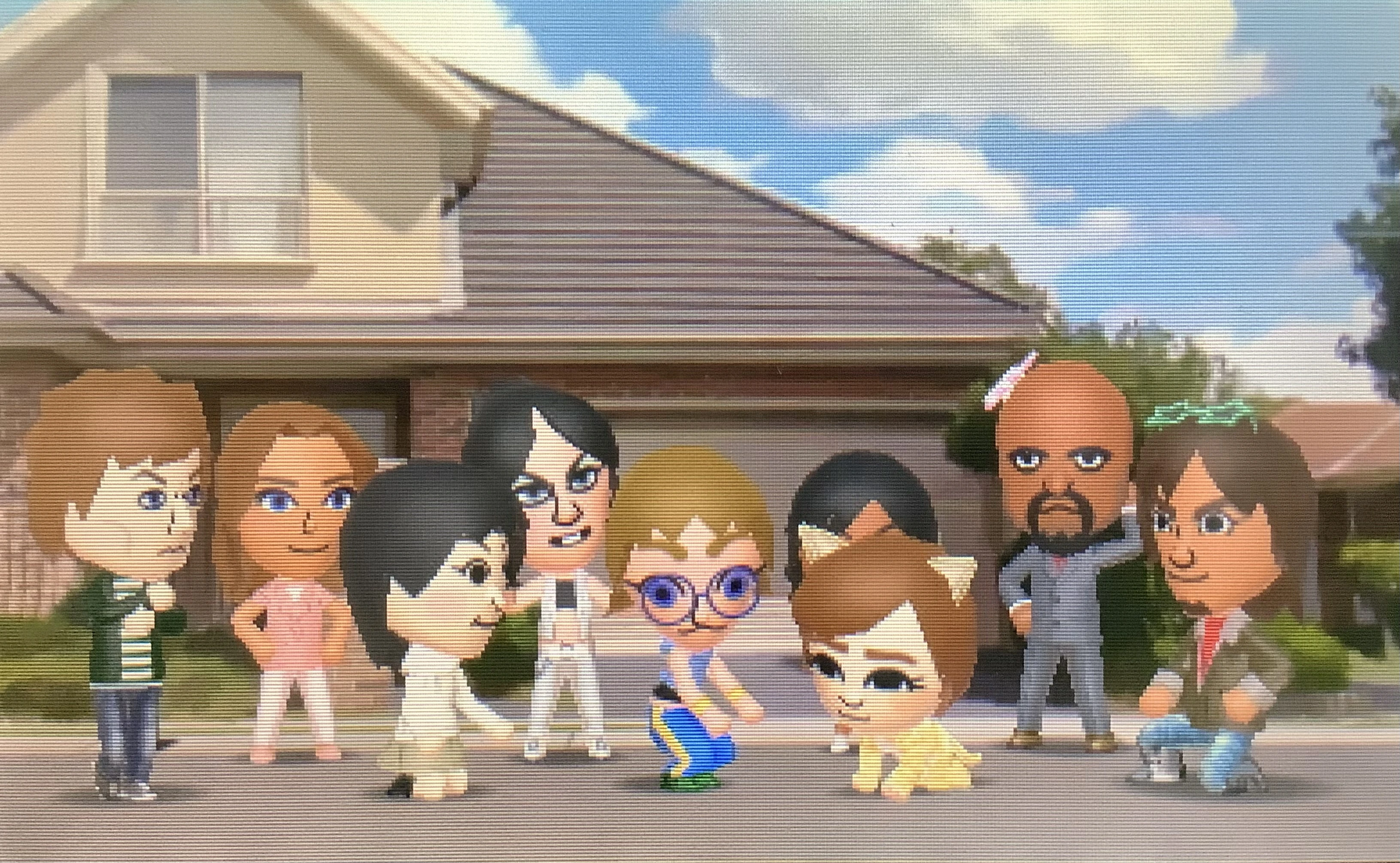 Here all the Nintendo Official CPU Miis I have on my Tomodachi Island ...