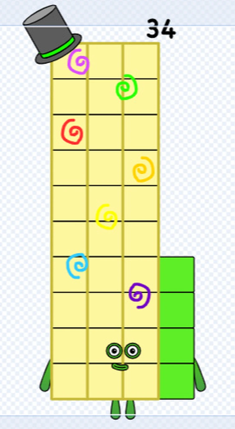 Could one of you show me your best picture of new Numberblocks who ...