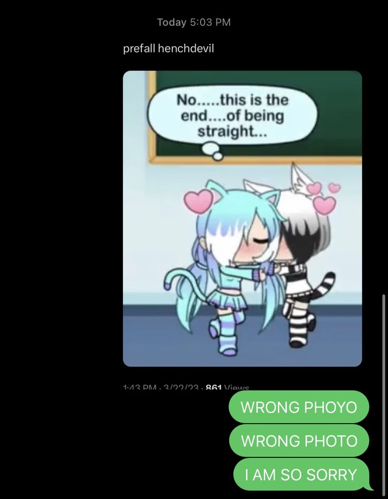 do you guys know what video the "this is the end of being straight ...