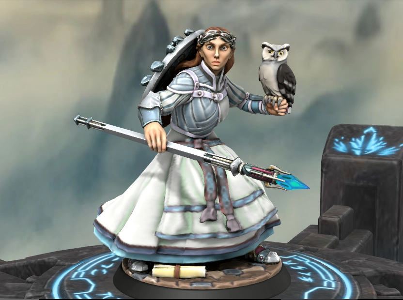 Day #6: Athena made with HeroForge | Fandom