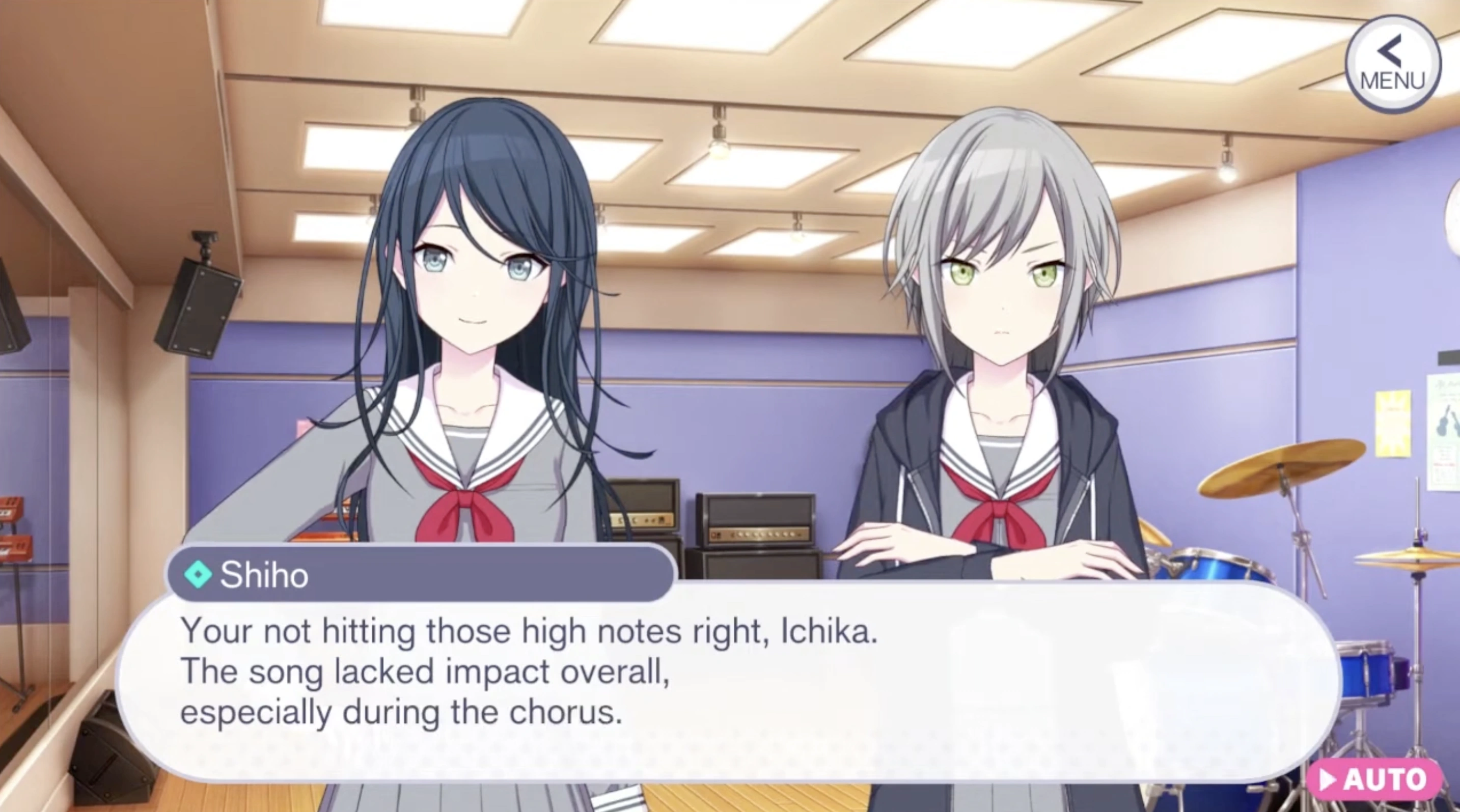 shiho minor grammar mistake spotted | Fandom