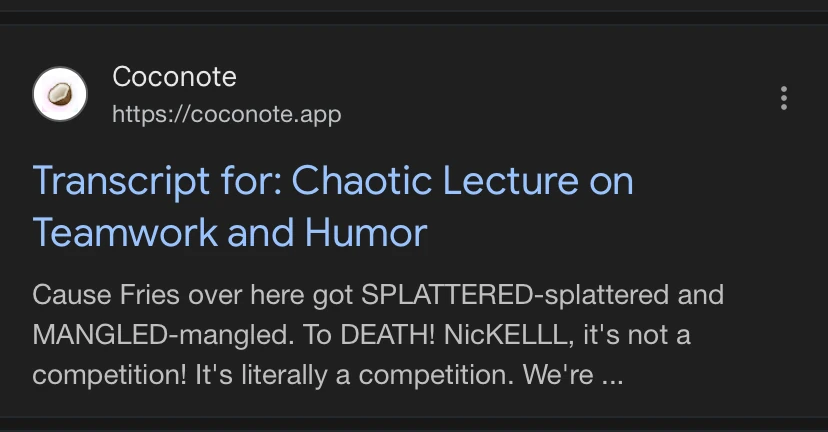 Chaotic Lecture on Teamwork and Humor | Fandom