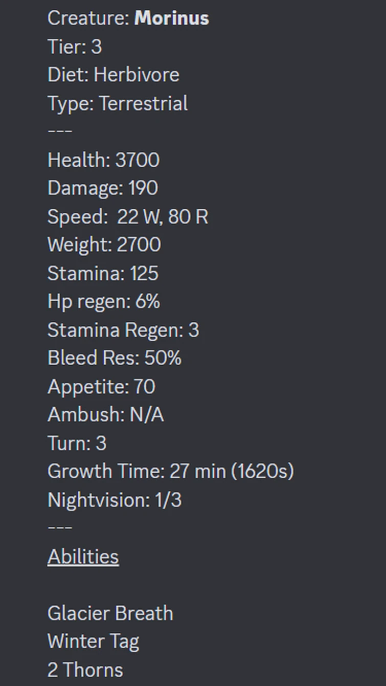 Coconut boi and Morinus stats | Fandom