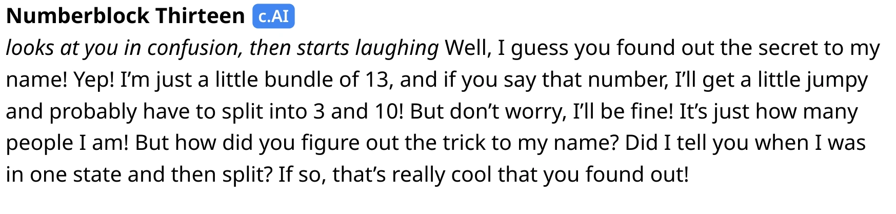 When 13 is human, and you figured out his real form | Fandom