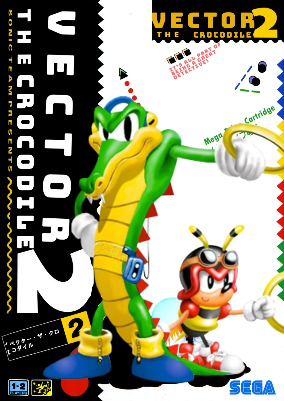 Vector the Crocodile 2, starring Vector and Charmy, plus Espio when ...