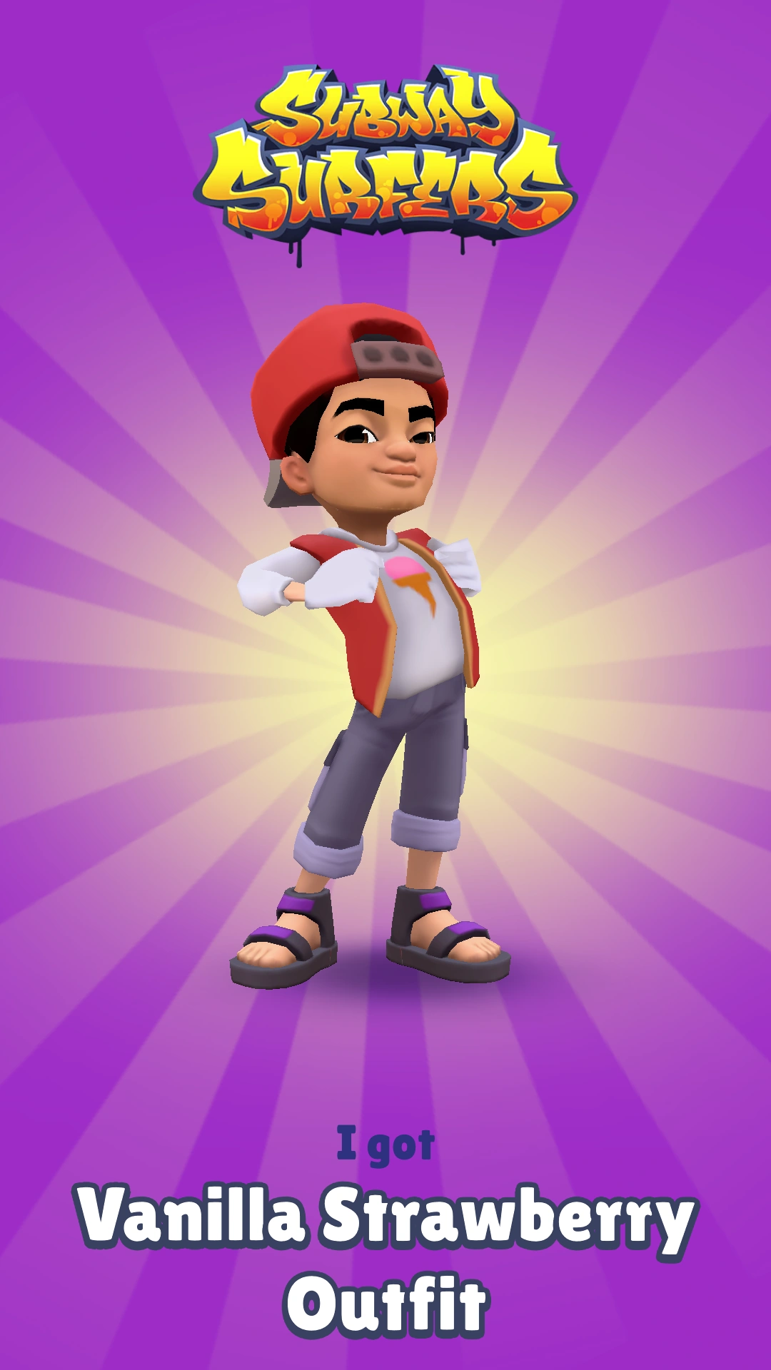 Vanilla Strawberry Outfit unlocked | Fandom