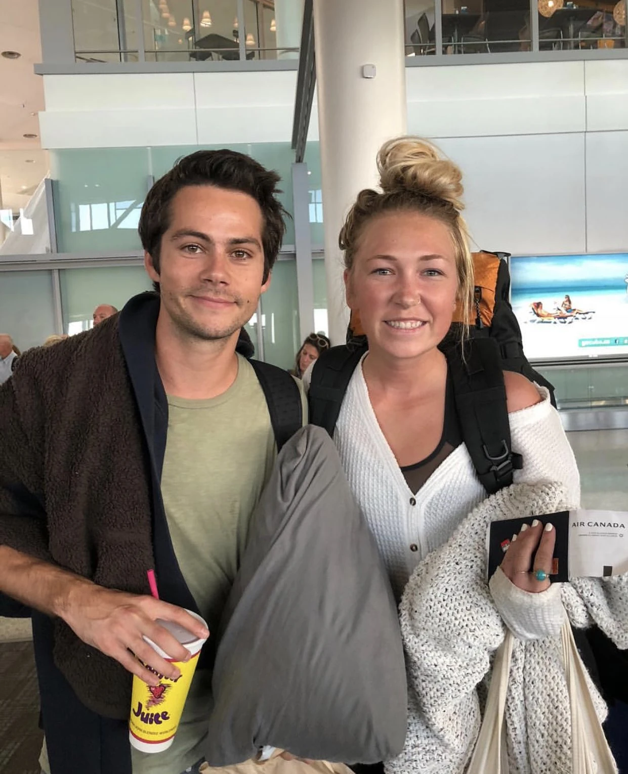 New pic of Dylan in Toronto | Fandom