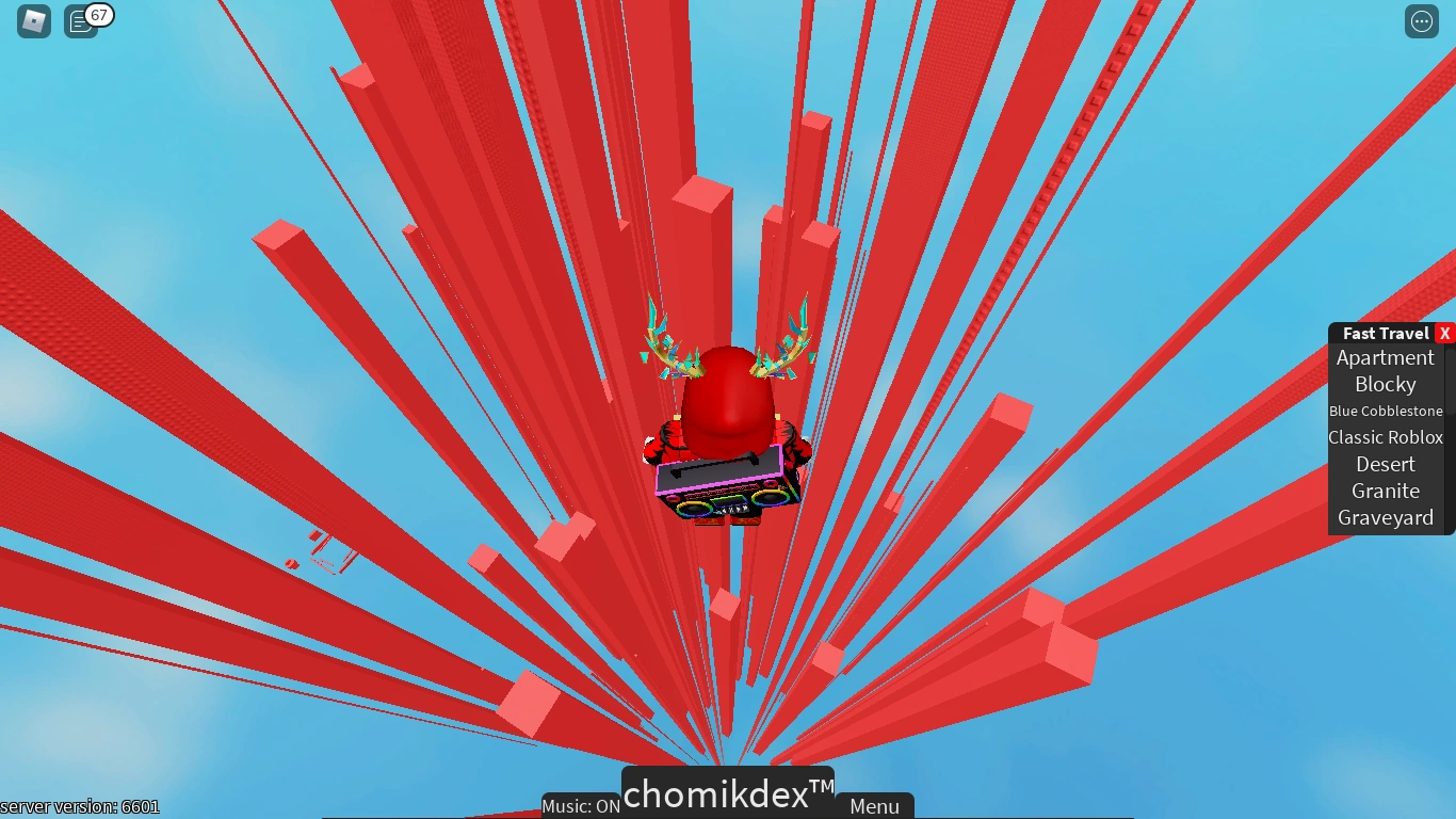 Today I learned that you can go into some pillars in the Omega Secret ...