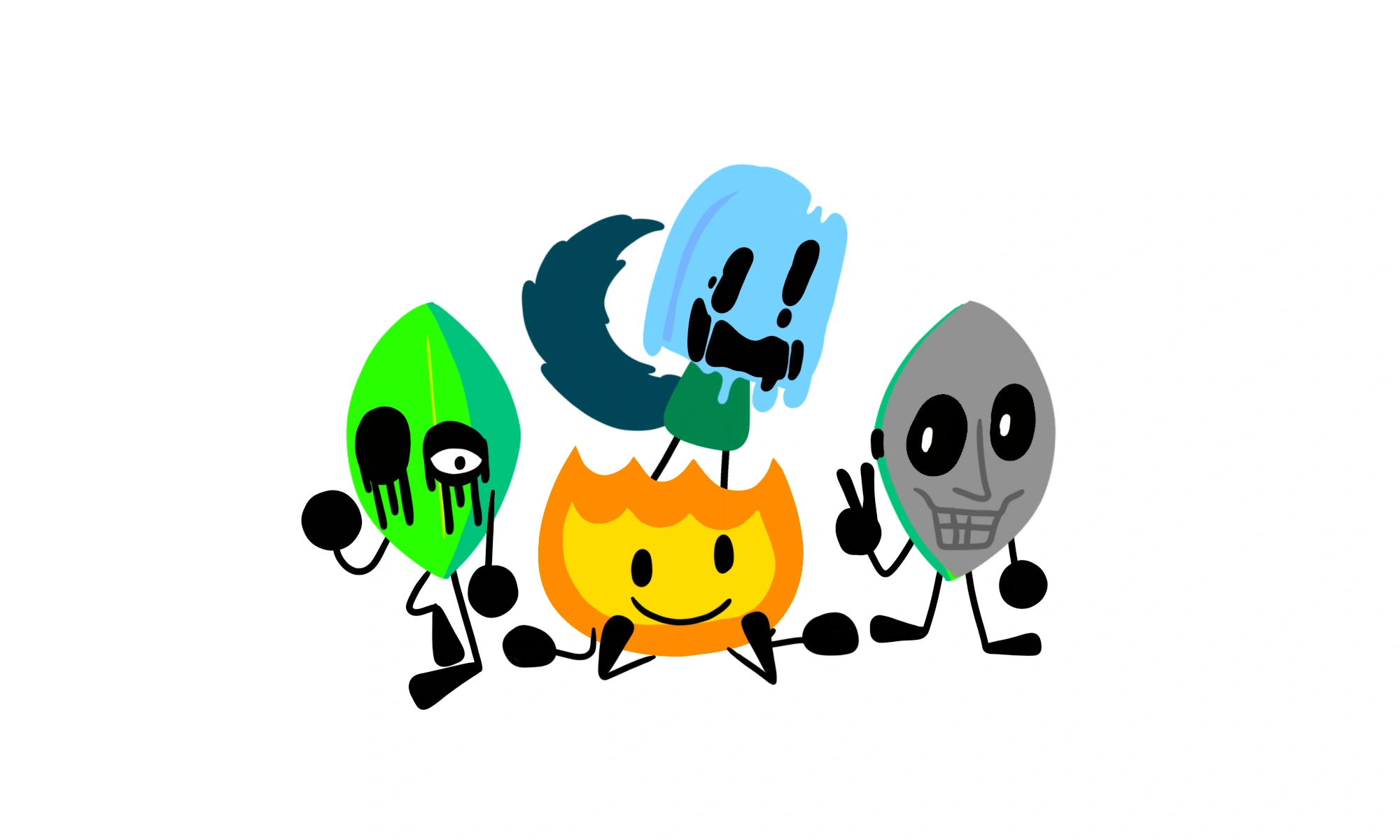 Corrupted File Leafy, Infection Leafy, Insomnia Firey Plush, and ICICLE ...