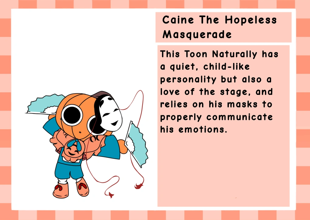 Caine's introduction Card!! | Fandom
