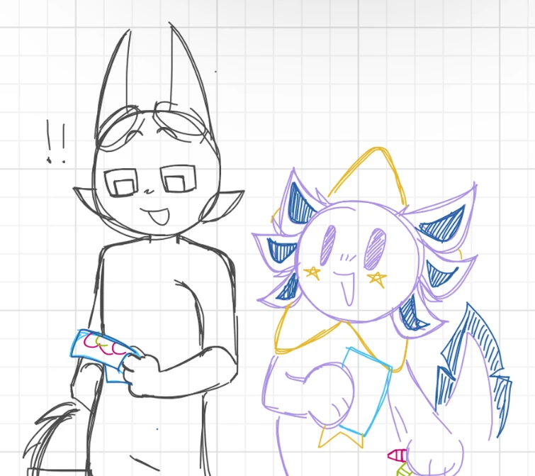 interaction doodles | Fandom