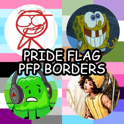 hey guys uh if u want a pfp pride circle here | Fandom