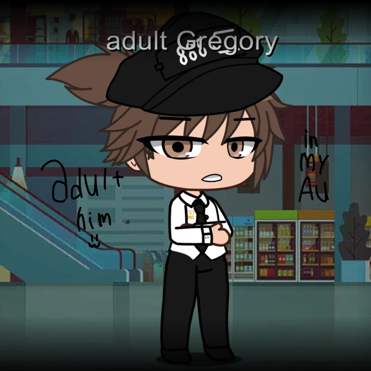 FNAF Gregory and the adult Version of him in my AU | Fandom