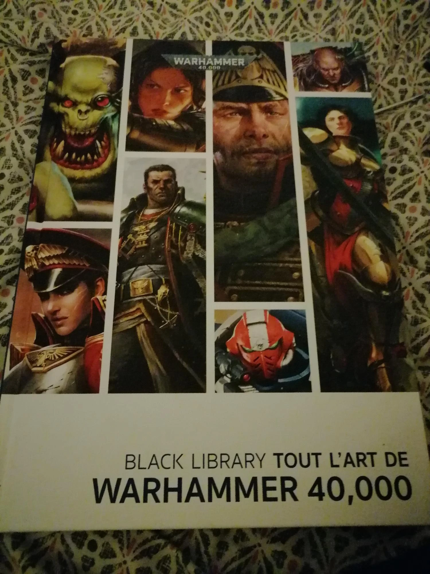 Bought today all arts of wh40k books in a book | Fandom