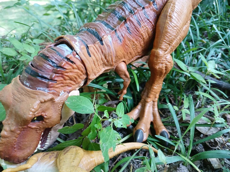 I edited my extreme chomping' T Rex to look like Rexy from Jurassic ...