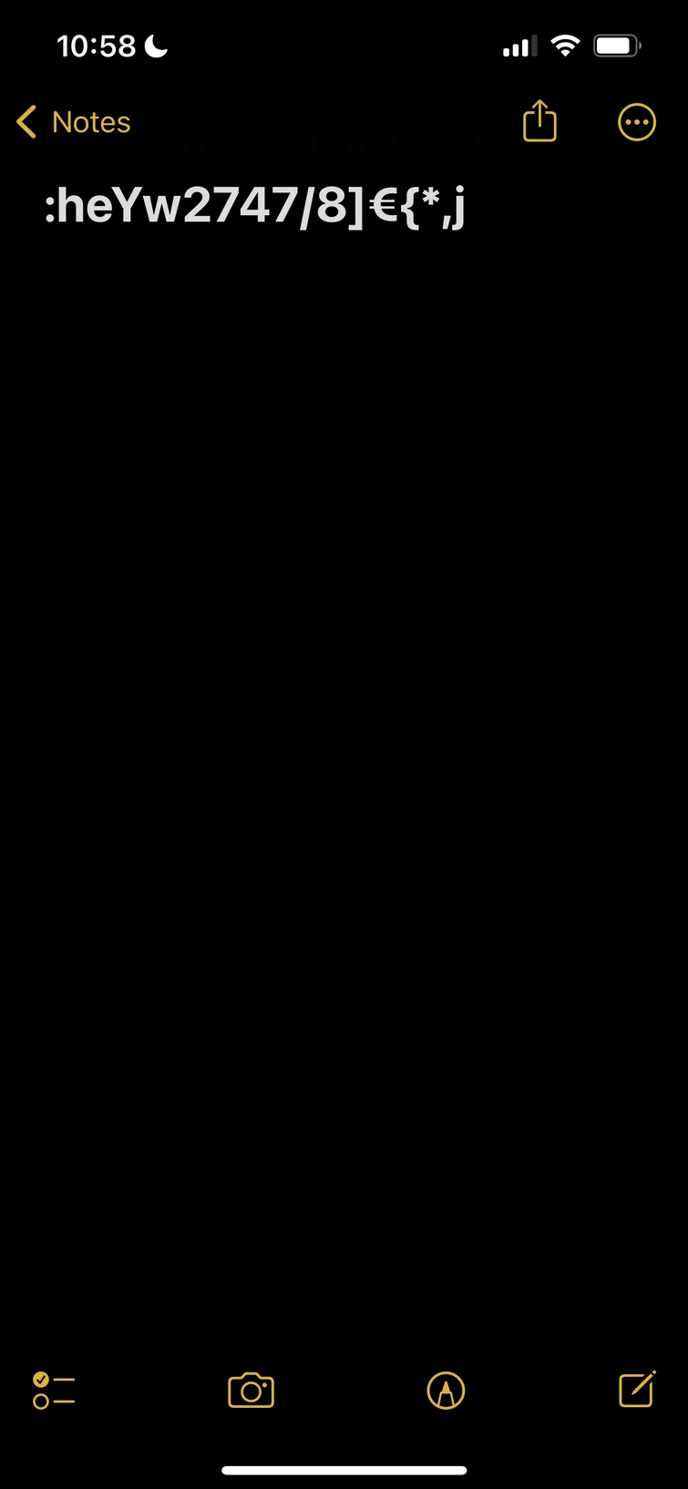 this completely random note that’s been on here for a year | Fandom