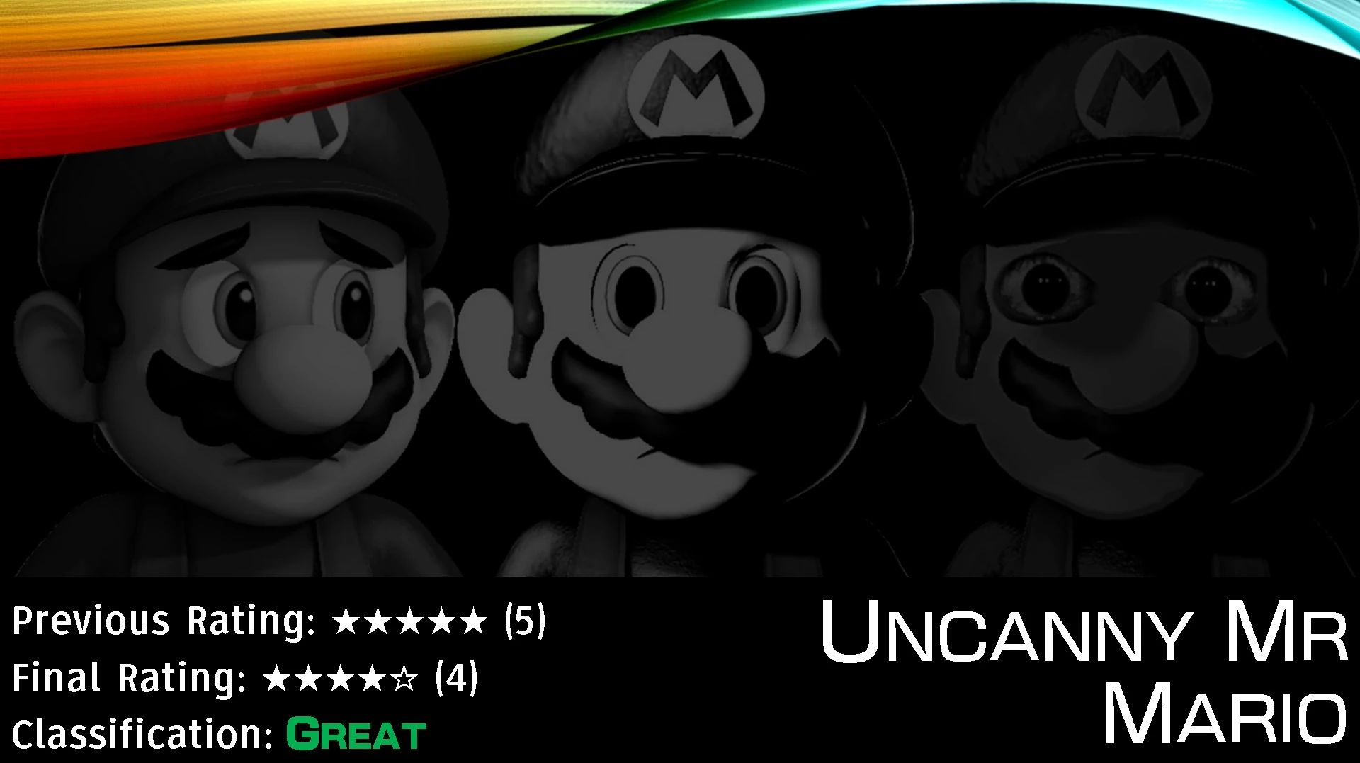 My re-rating on Uncanny Mr Mario | Fandom
