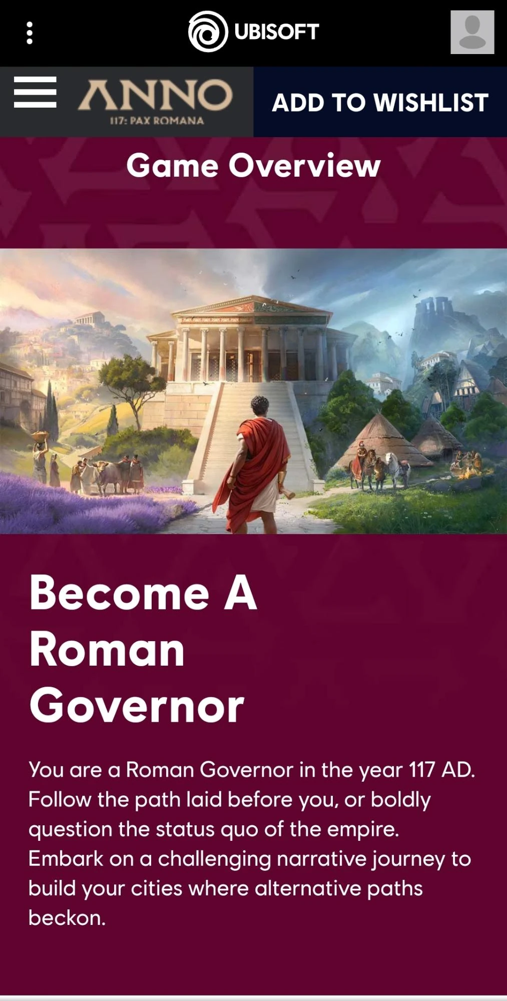Ubisoft will do an Anno game set in the Roman Empire | Fandom