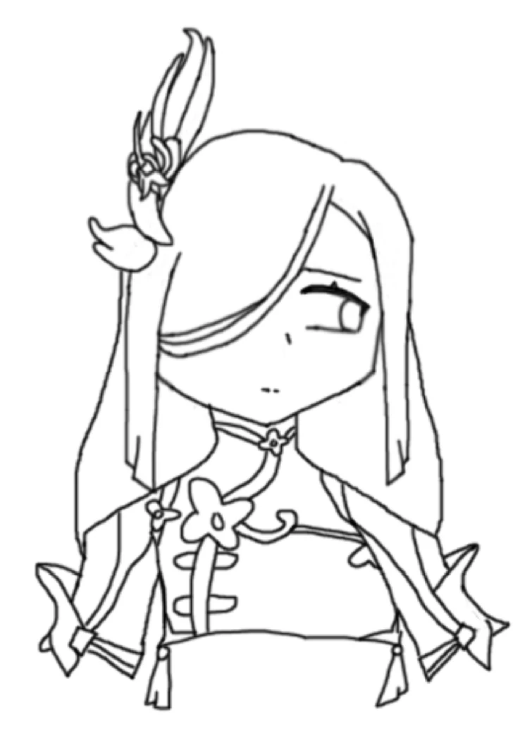 shenhe fanart | Fandom