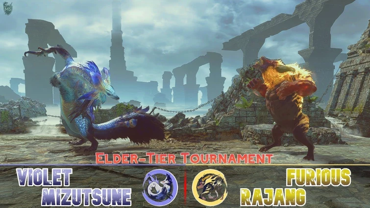 Furious Rajang VS Violet Mizutsune - Sunbreak Elder Tier Tournament ...