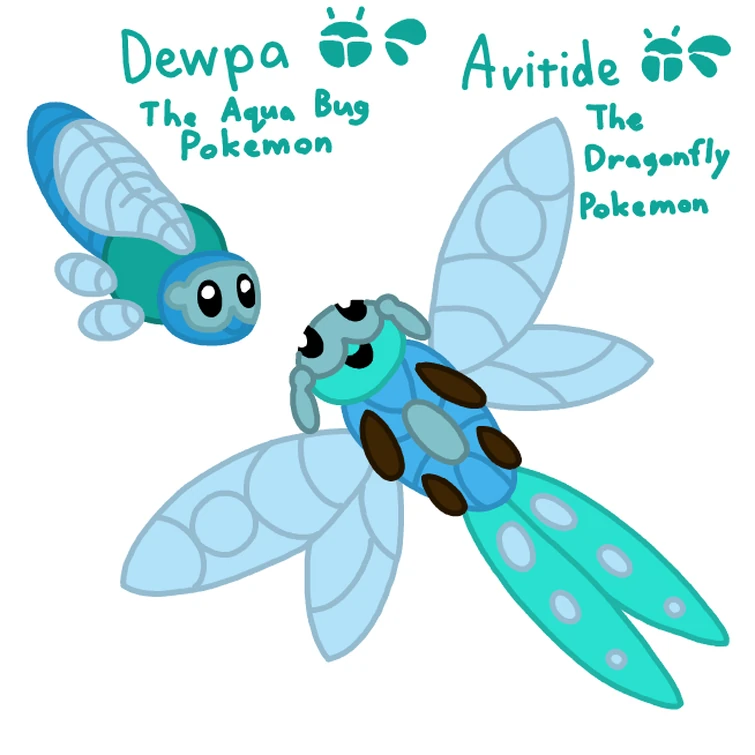 Another Poketoon just dropped. Meet Dewpa and Avitide! | Fandom