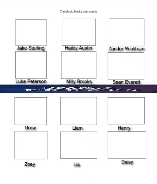 The Music Freaks cast meme | Fandom