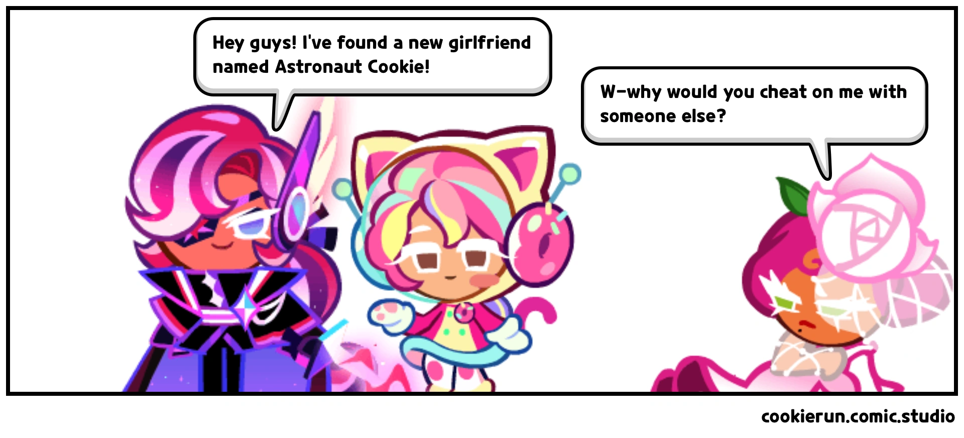 Raspberry Mousse Cookie cheating on Rose Cookie for sure | Fandom