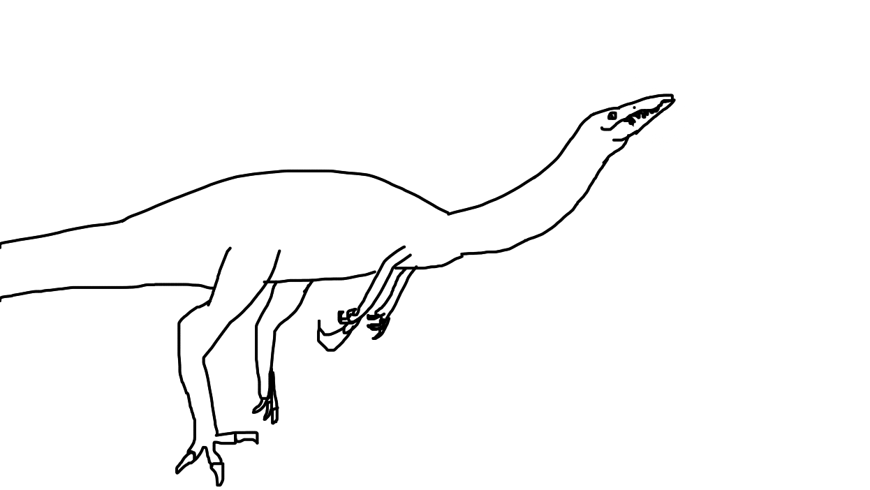 Gallimimus Coloring Pages