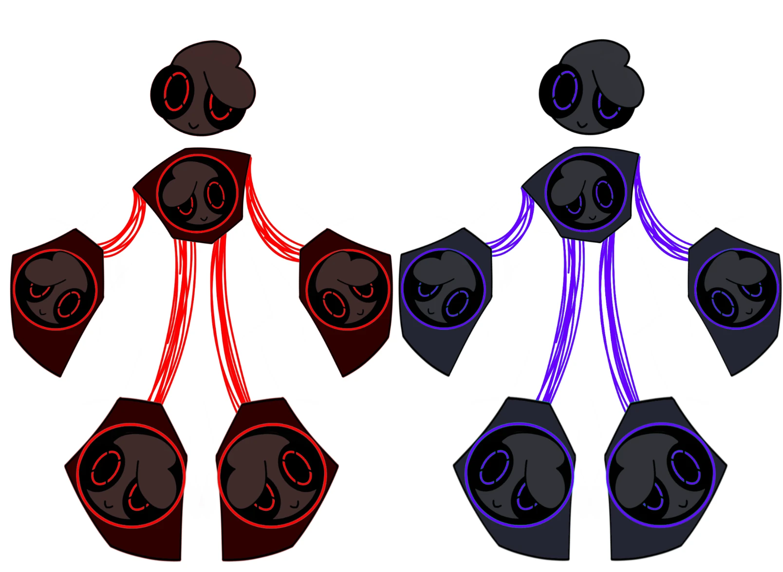 I made a virus OC (BOTNET) but idk what color to do | Fandom