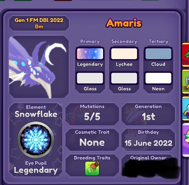 Auctioning Gen 1 FM DBL BM 2022 Amar | Fandom